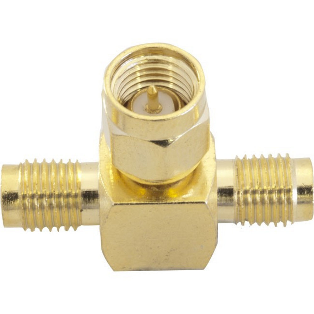 PA6708 SMA Plug to 2x SMA Sockets Adaptor – Bourne Electronics