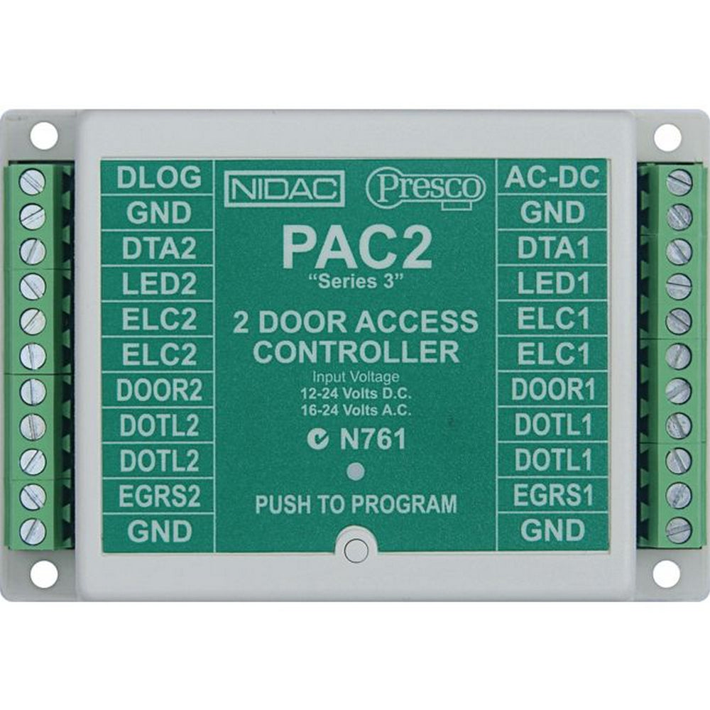 PRESCO PAC2 Two Door Access Controller with Automatic Re-lock Feature ...
