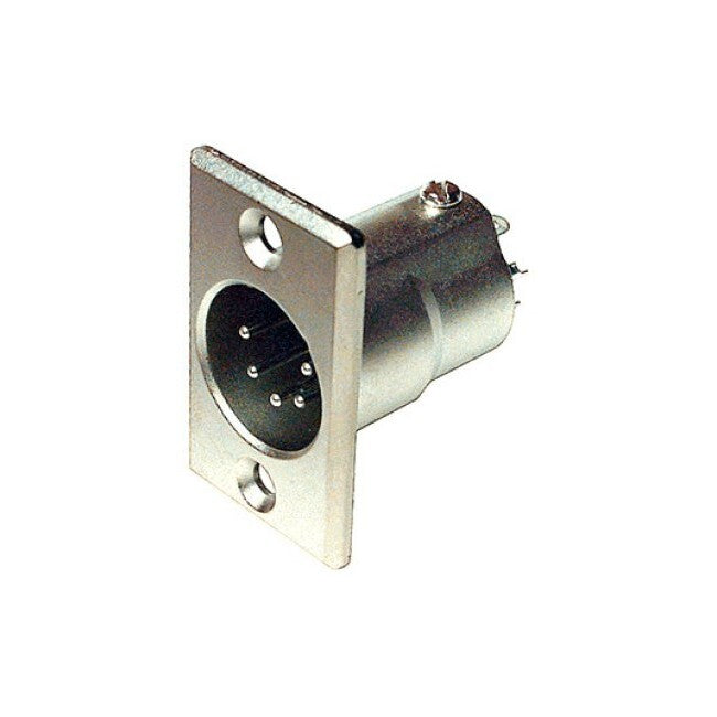 Amphenol AC5MPNZ 5 Pin Panel XLR Plug Metal Rectangular – Bourne ...