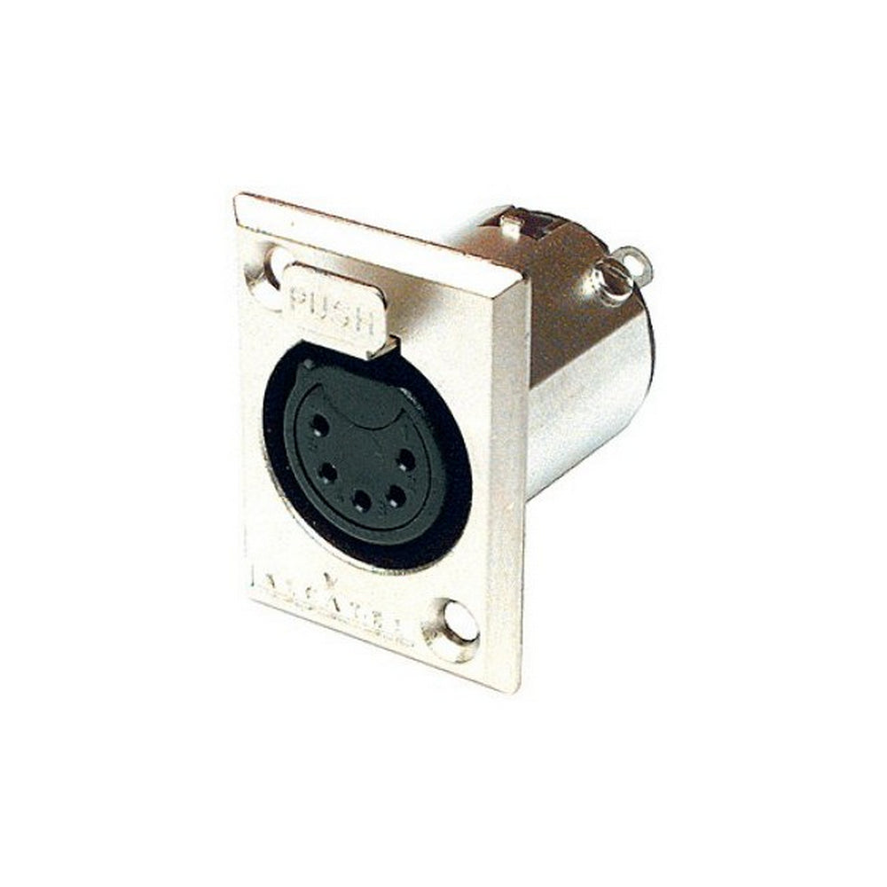 Amphenol AC5FPZ 5 Pin Panel XLR Socket Metal Rectangular – Bourne ...
