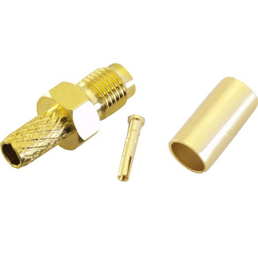 SMA Inline Crimp Socket suits RG58 LL195 Cable – Bourne Electronics