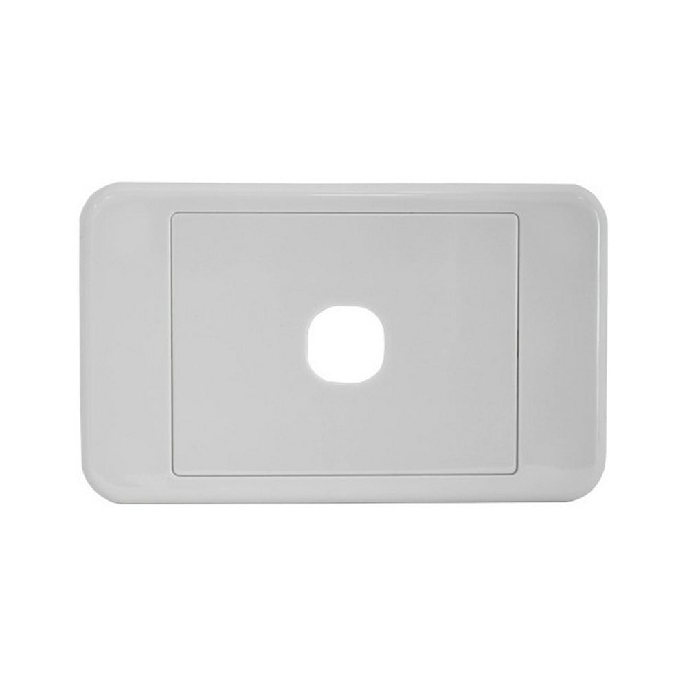 Pro.2 Gang 1 Wall Plate Suits Clipsal 2000 – Bourne Electronics