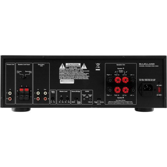Mclelland POWERPRO300 150Watt 2Channel Power Amplifier – Bourne Electronics