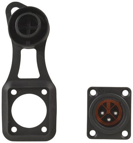 Water and Dust Proof XLR Plate Mount Plug – Bourne Electronics