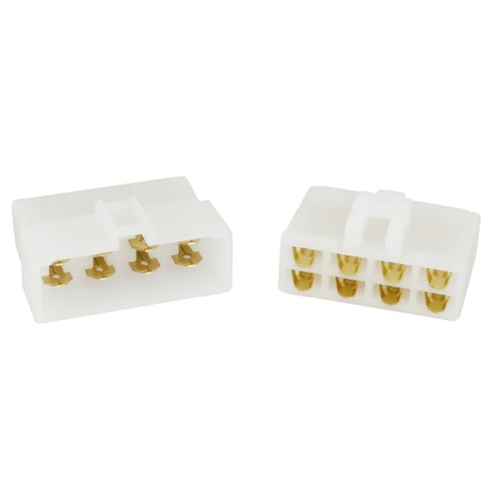 Automotive 8-Way Plug-Socket 250 Series SAE Moulded Bullet Terminal ...