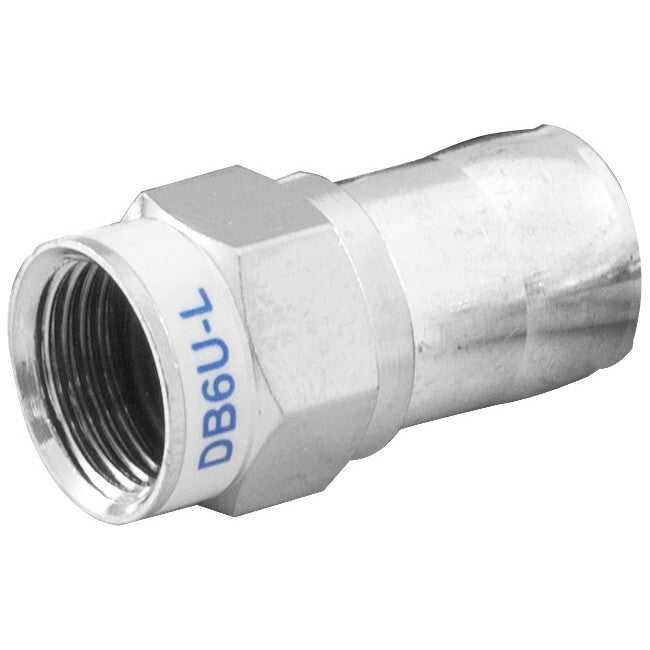 RG6 F-Type Double Bubble connector – Bourne Electronics