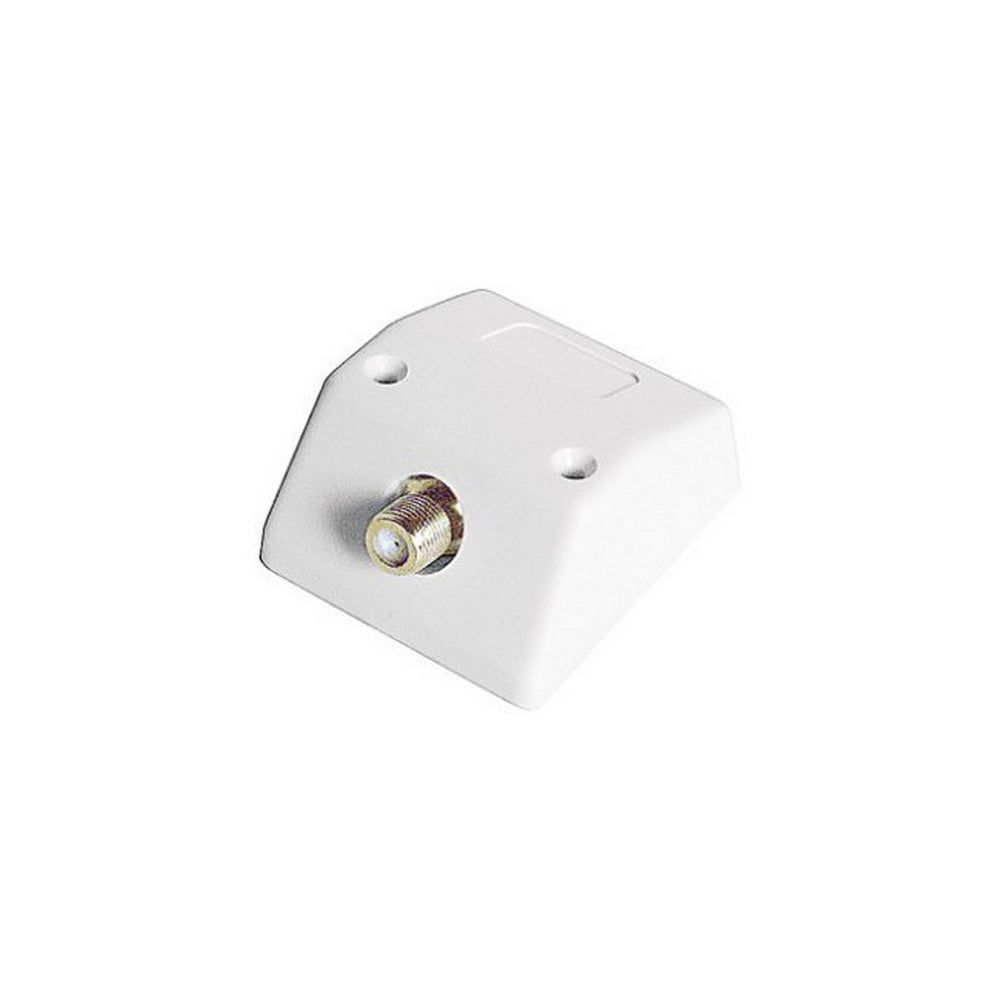 Surface Mount TV Outlet F Socket To F Socket – Bourne Electronics