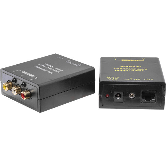 Pro.2 PRO1211 Composite Audio Video CAT5 Stereo Extender with IR Balun ...