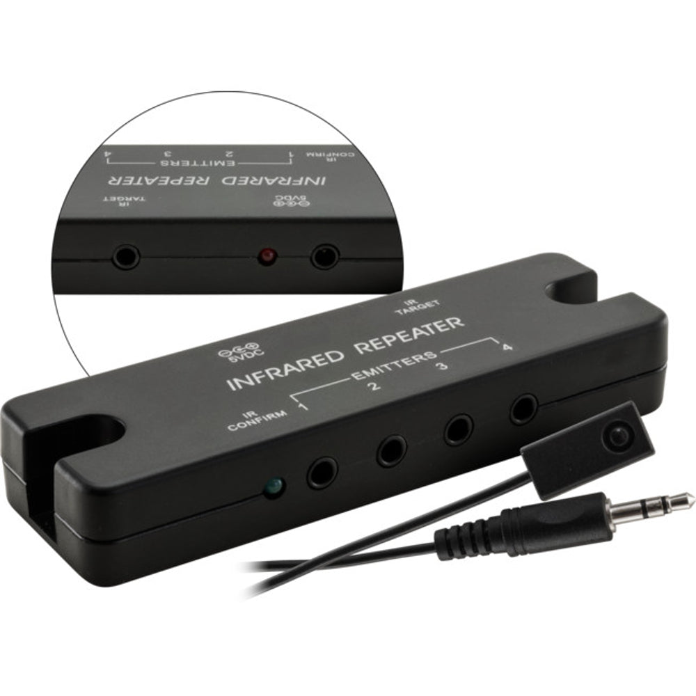 Pro.2 PRO1326 Compact IR Repeater Kit Four Amplified Emitter Output ...