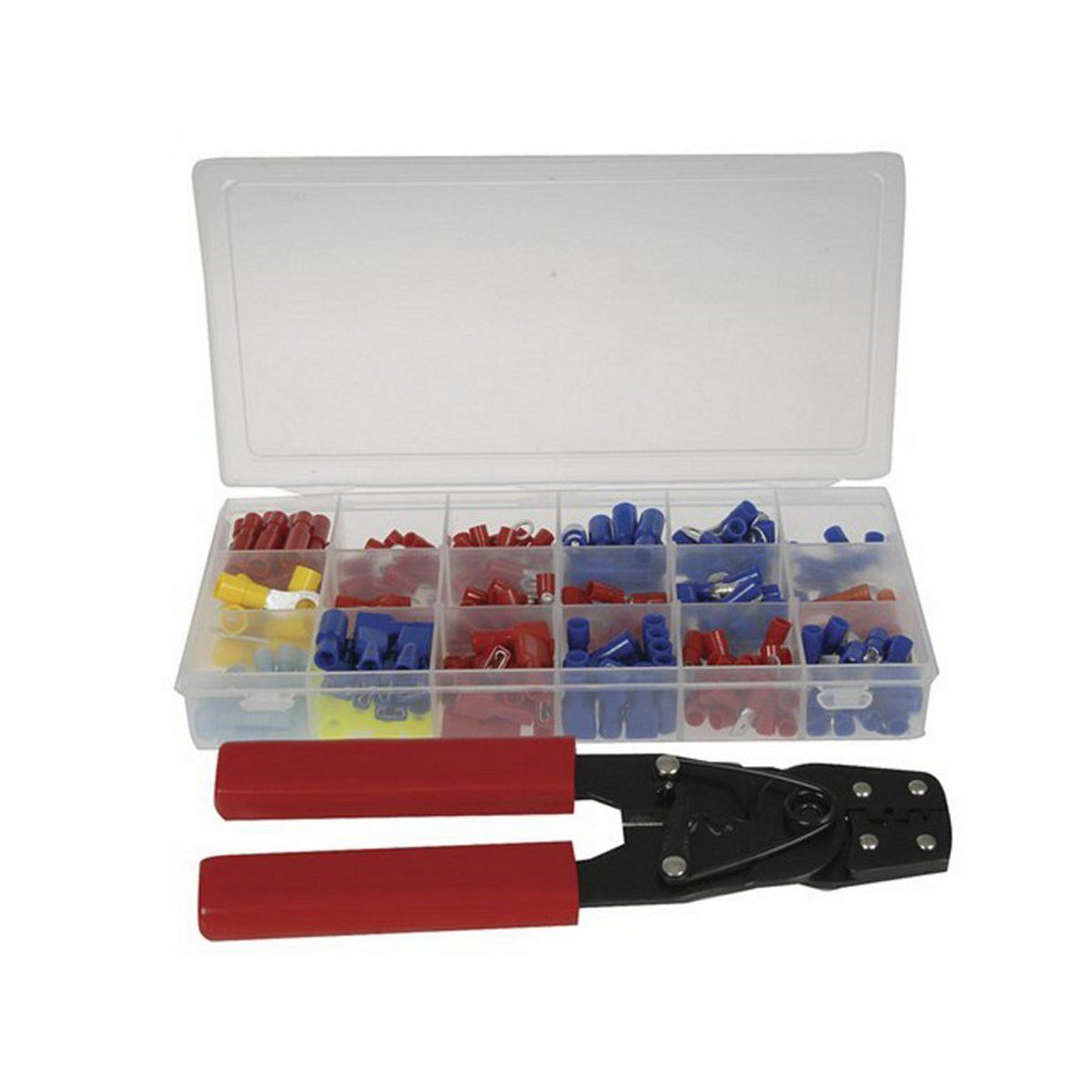 Insulated Electrical Wire Terminals Crimp Connector Set 15 Types 300PC ...