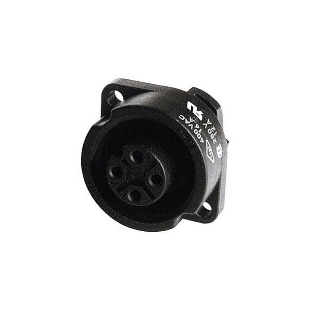 Amphenol PW4454 4Pin IP67 Weather Proof Power Panel Socket – Bourne ...