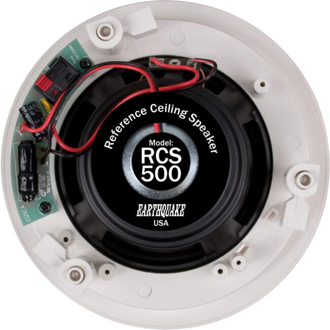 EARTHQUAKE RCS500 5inch Reference Ceiling Speakers Pair White – Bourne ...