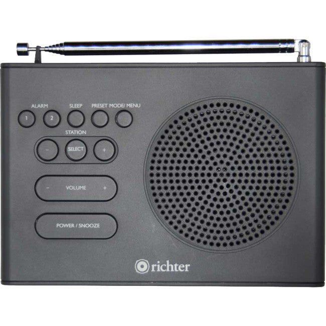 Richter RR35 Large Dimmable Display Sunrise DAB FM Digital Alarm Clock ...