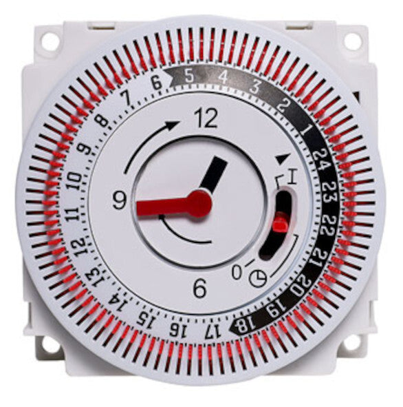 16A 240VAC Manual Mains Timer Switch 6.3mm Spade Connections – Bourne ...