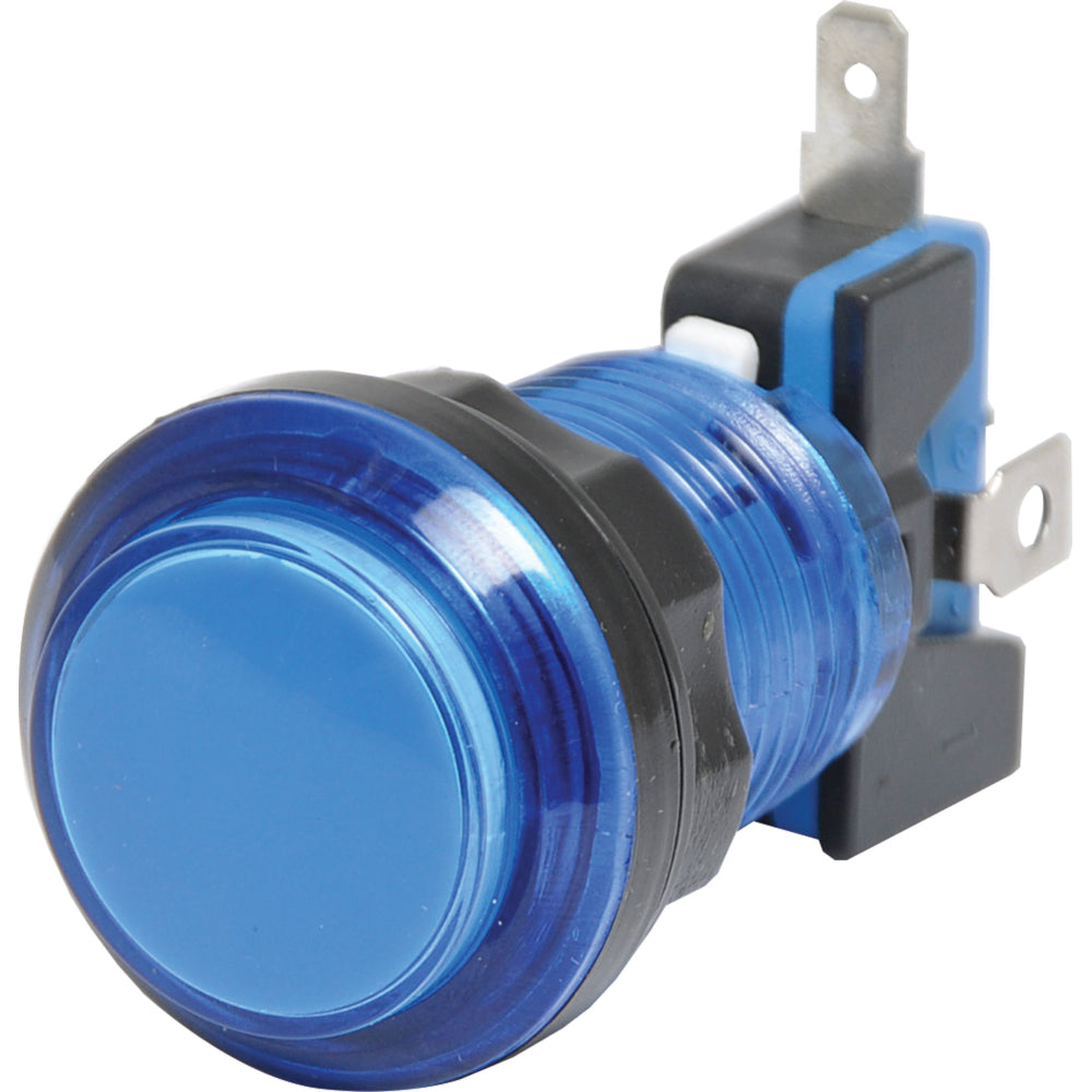 Blue Arcade Style Momentary LED Illuminated Switch – Bourne Electronics