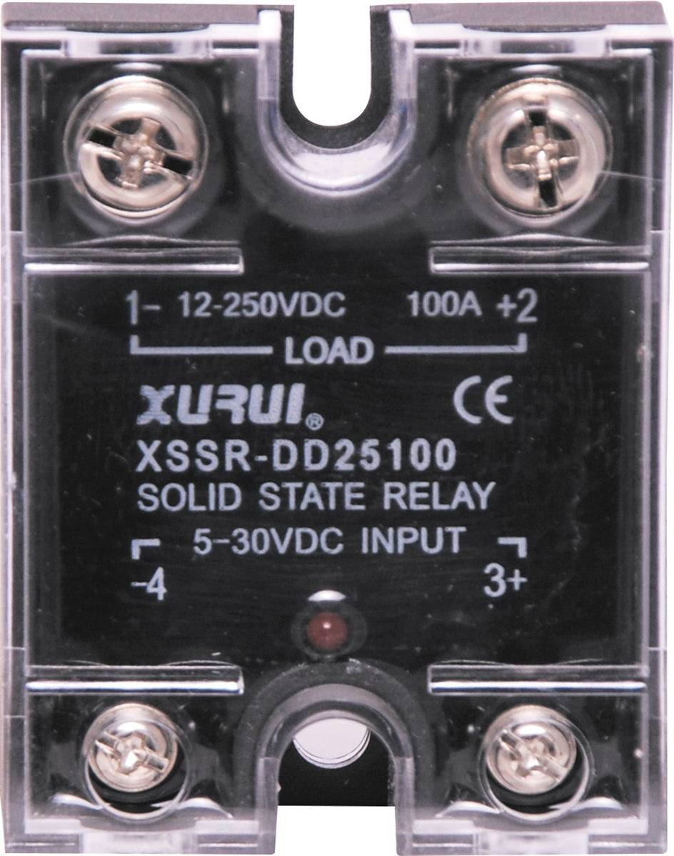 DC 100A SPST solid state relay zero voltage turn on and turn off & swi ...
