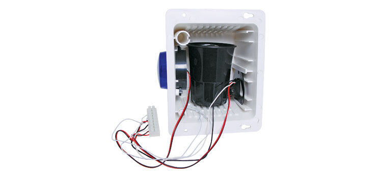 Standard Plastic Siren Cover with Siren and Strobe 25W Power White ...