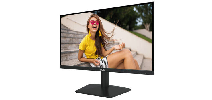 AOC MNAO-24B15H2 23.8inch IPS Desktop Monitor AdaptiveSync 3-Sided Fra ...