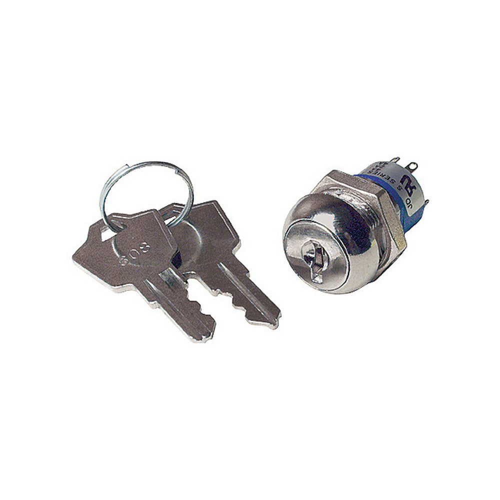 SK1080 DPDT Short Barrel Small Bitted Key Switch – Bourne Electronics