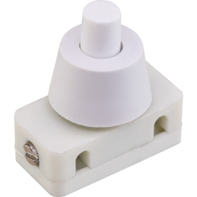SP4001 SPST Lamp Light Push Switch Bedlamp Button Push On Push Off ...