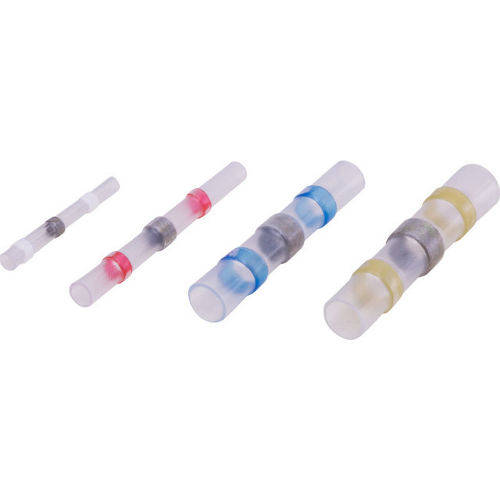 Solder Sleeve in Line Wire Splices Cable Joiner 4 Sizes 25Pcs EA 100Pk ...