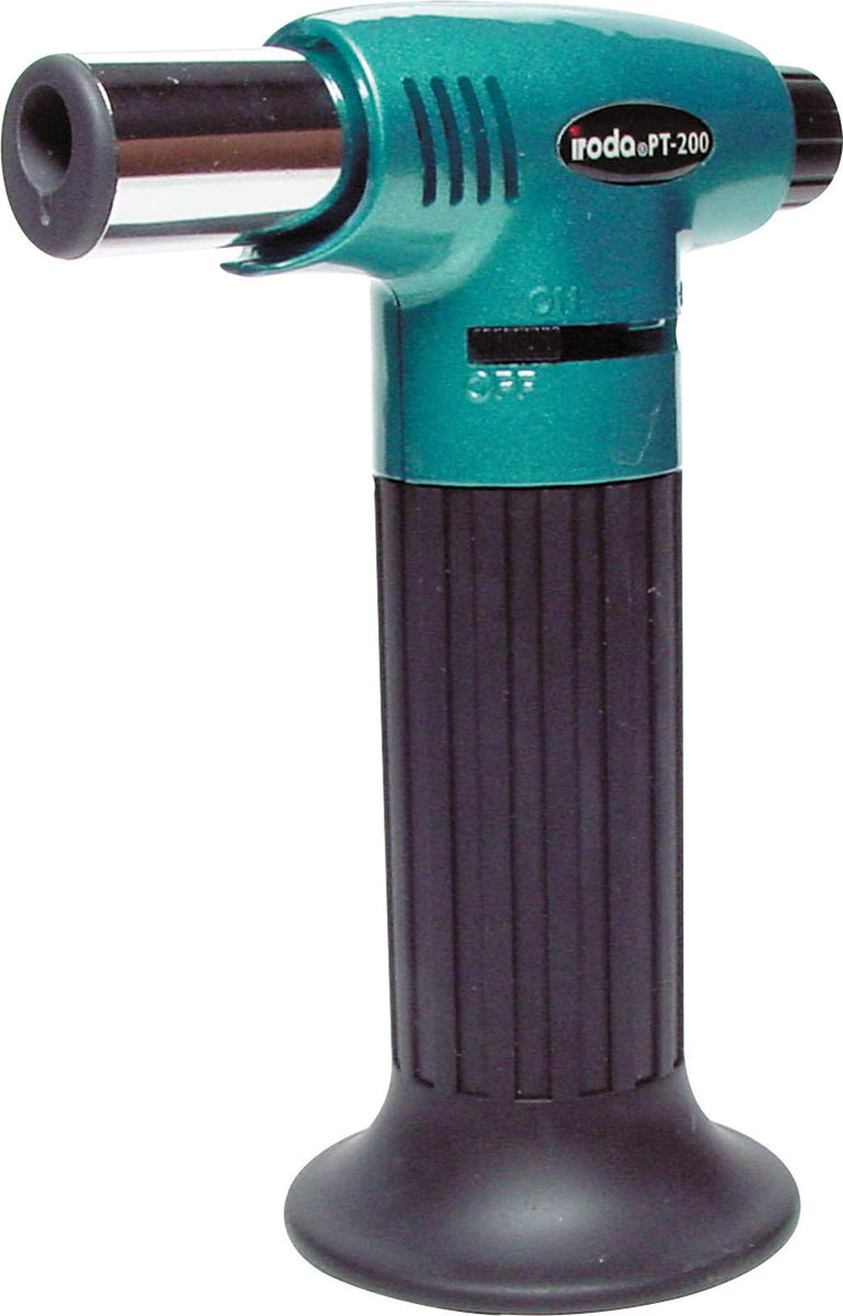 Iroda Pro-Torch PT-200 Compact Butane Gas Ceramic Flame Guard Blow Tor ...