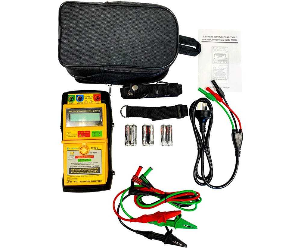 CABAC T2726 Loop Impedence and PSC Tester Network Analyser MAX AC 270V ...