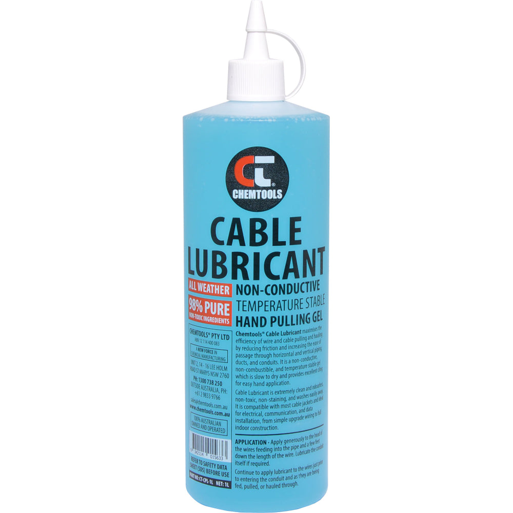 1L Cable Pulling Lubricant Suitable for most Cable Insulation Conduits ...