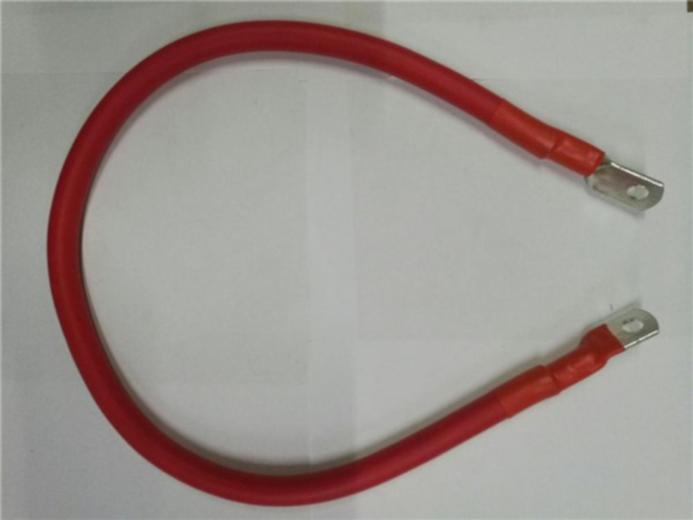 0 Gauge Tinned Battery Power Lead 750mm Red – Bourne Electronics