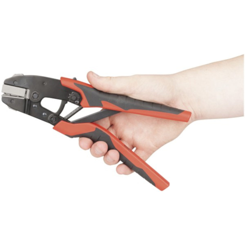 Quick Change Ratchet Crimp Tool No tools required to swap dies – Bourne ...