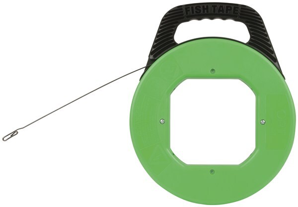 Wire Draw Fish Tape Easily rolls into case after use cable through wal ...