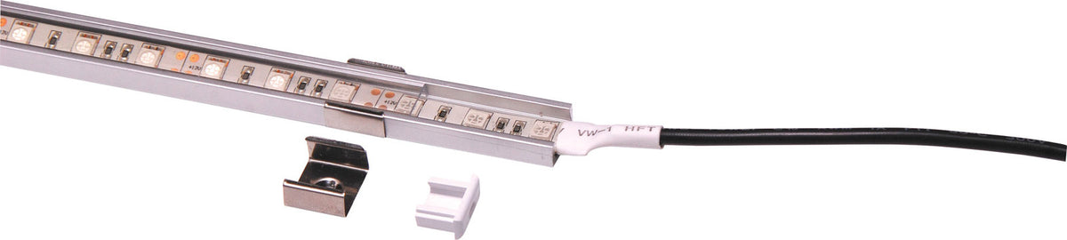 Genlamp 1m Aluminium Channel Clear for LED Strip Lighting – Bourne ...