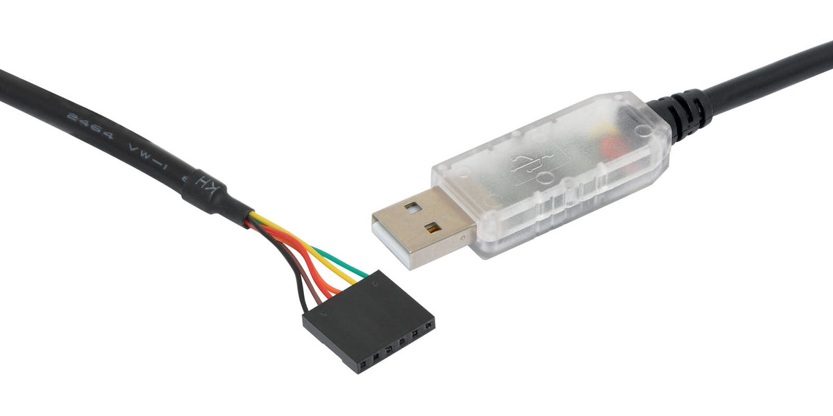 FT232 USB To TTL Serial Lead 5V Power Output with a Self-Resetting Fus ...