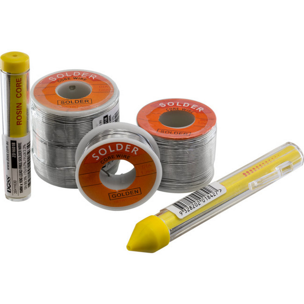 DOSS Solder Wire 1mm Sn 60% Pb 40% 10g – Bourne Electronics