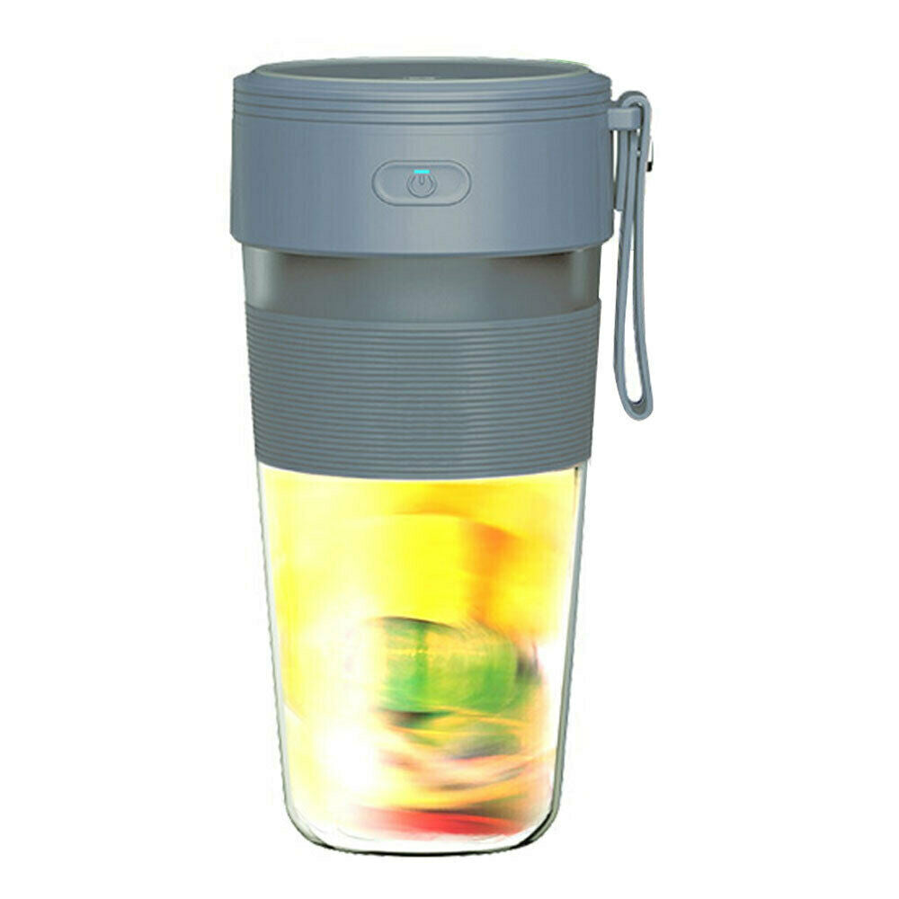 Sansai USB Rechargeable Blend & Go Portable Blender 300mL Peach & Blue ...