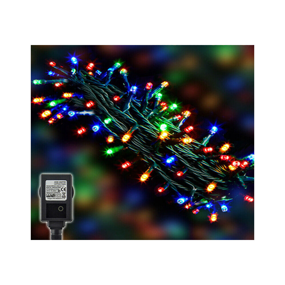 Sansai Lumini 200 LED Multi Color 8 Modes Party String Light AC Powere ...