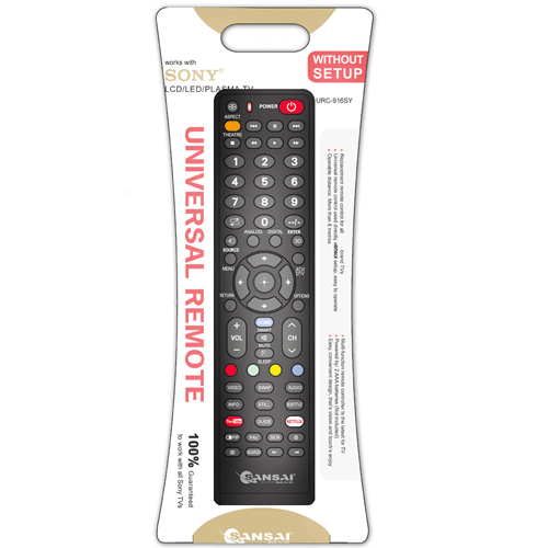 Sansai LCD-LED Multi-Function Control Suits SONY TV Universal TV Remot ...